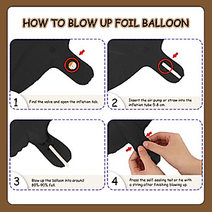 Wonmelody 23pc Western Cowboy 2nd Birthday Decorations: This Aint My First Rodeo Balloon Set - Black, Number 2, Horse, Cow Pennant - Girls, 2nd Birthday