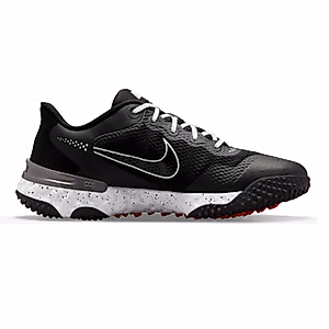 Nike Alpha Huarache Elite 3 Baseball Turf Shoes Black | White Size 13