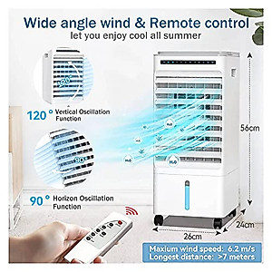 Majnesvon Portable Air Conditioner 8,000 BTU, Compact Home AC Cooling Unit with Dehumidifier & Fan, Complete Window Mount Exhaust Kit, Full-Function LED Remote Control Included, White