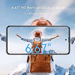 CUBOT Unlocked Android Smartphone, X50 Smartphone Unlocked, 6.67” FHD+ Screen Unlocked Cell Phone Android 11, 8GB + 128GB, 64MP+32MP Camera, 4G Dual SIM Unlocked Phones, 4500mAh Battery, US Version