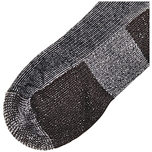 Thorlos Men's / Women's Moderate Cushion Trail Running Quarter Socks Black XL