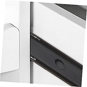 1 Pair Keyboard Track Vanity Accessories Silent Keyboard Black Keyboard Under Desk Tray Keyboard Drawer Keyboard Tray Ke