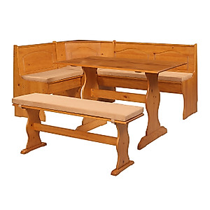 Linon Chelsea Kitchen Corner Unit and Cushion Set