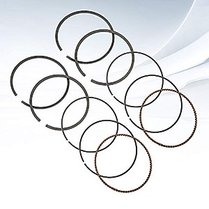 Garden Supplies 2 Set Gasoline Engine Generator Piston Replacement Parts Gasoline Generator Accessories(RvSky)