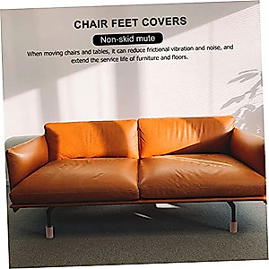 GRIRIW 2pcs Thickened Table Mat Circle Chair Desk Riser Desk Protector Adjustable Furniture Legs Chair Leg Risers Bed Riser Chair Feet Protectors Desk Leg Protective Cover Chair Feet Caps