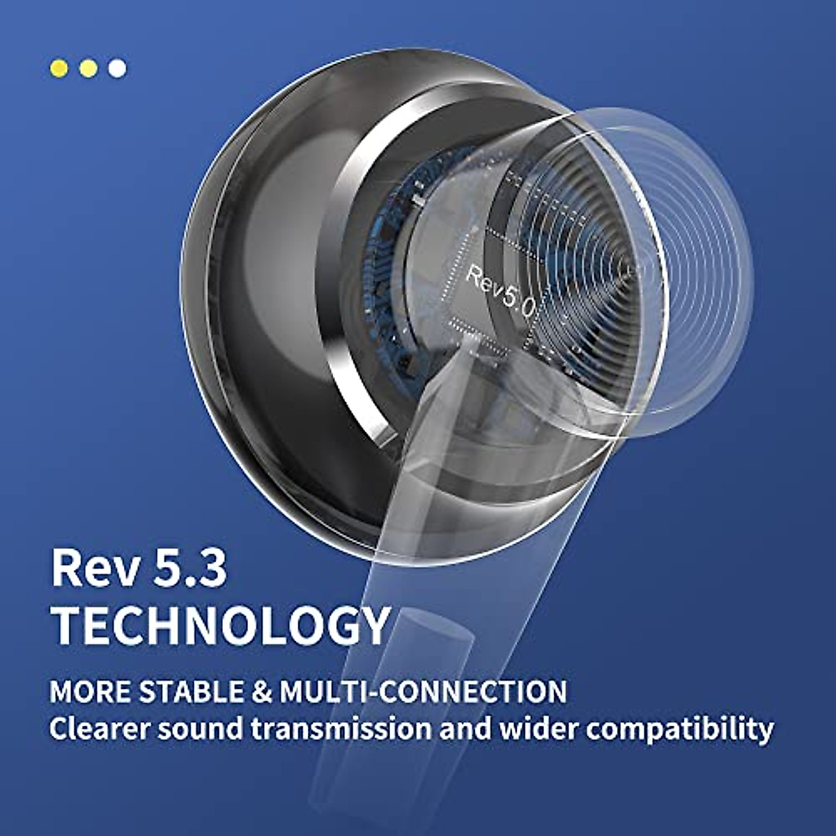 Hrbzo Neckband Wireless Headphones Around The Neck Bluetooth Earbuds Wireless 10 mm Drivers Foldable & Lightweight Build- Black