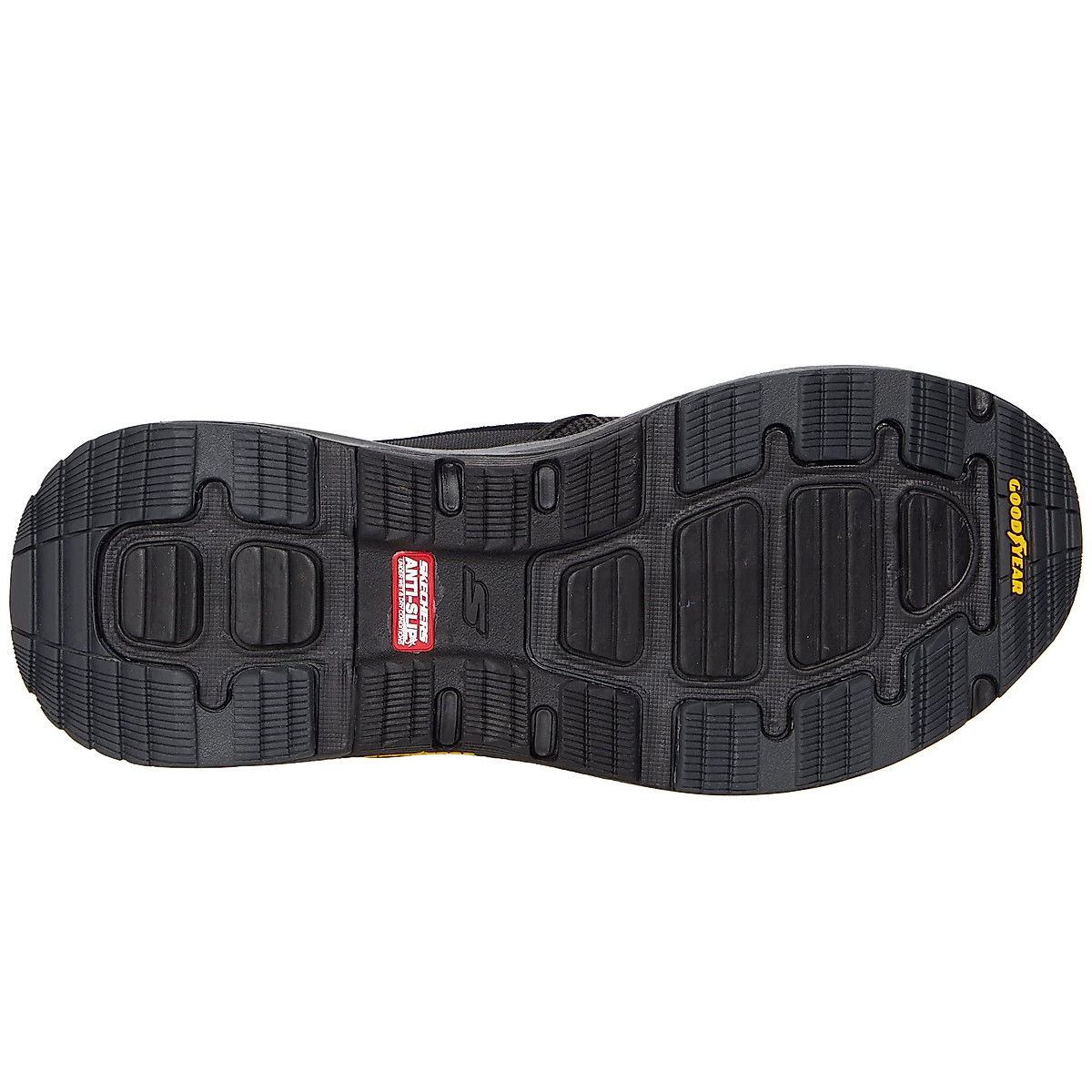 Skechers Men's Go Walk Outdoor-Athletic Slip-On Trail Hiking Shoes with Air Cooled Memory Foam, Black, 10