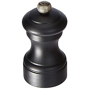 Peugeot Bistro Pepper Mill, 10cm-4inc, Matte Black