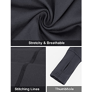 LURANEE Crop Tops for Women,Workout Training Top Raglan Long Sleeve Crew Neck Seamless Moisture Wicking Tight Fitting Yoga Shirts Summer Fitness Apparel Black XS