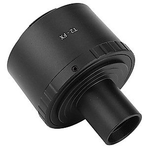 Microscope Adapter Ring,T2-FX Metal Adapter Ring for 23.2mm T Mount Microscope to for FX Mount Camera