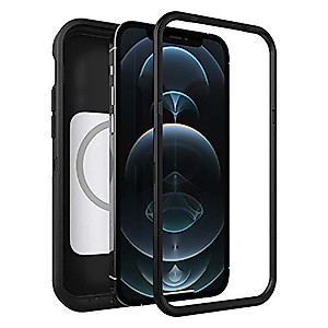 OtterBox Defender XT Series Case for iPhone 12/PRO - Single Unit Ships in Polybag, Ideal for Business Customers - Black