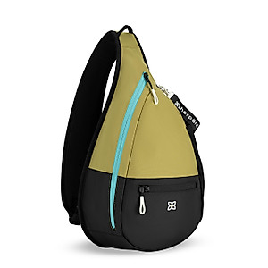 Sherpani Esprit, Nylon Sling Bag, Shoulder Sling Bag, Crossbody Sling Backpack for Women, Fits 10 inch Tablet, RFID Protection (Dream Camo)