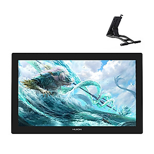 HUION Kamvas Pro 24 4K UHD Graphics Drawing Tablet and ST100A Adjustable Stand