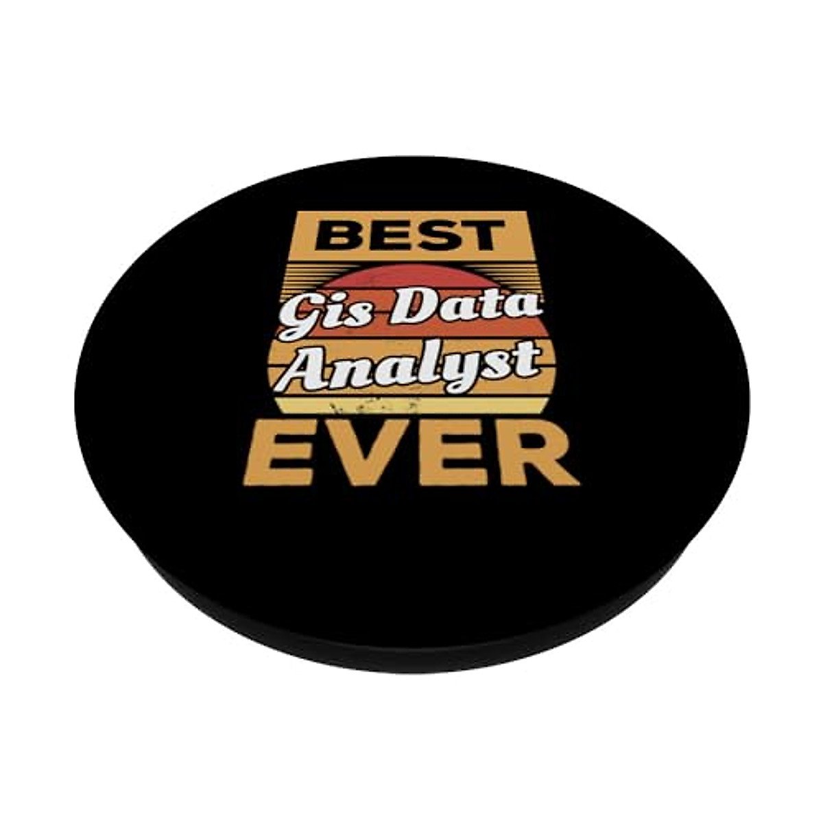 Vintage Best GIS Data Analyst Ever PopSockets Standard PopGrip