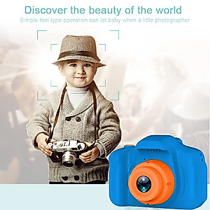 EQUITARE Digital Camera for Kids, 2.0 Inch 1080P HD Rechargeable Electronic Mini Cute Camera for Students, Teens, Kids, Portable Cameras Christmas Birthday Gift