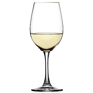 Spiegelau Wine Lovers White Wine Glasses, Set of 4, European-Made Lead-Free Crystal, Classic Stemmed, Dishwasher Safe, Professional Quality White Wine Glass Gift Set, 13.4 oz
