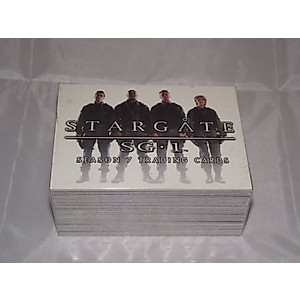 Stargate SG1 Season 7 Trading Card Base Set