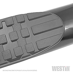 Westin 21-23725 Pro Traxx 4 Oval Nerf Step Bars fits 2014-2018 Silverado Sierra 1500 Crew Cab 2015-2019 Silverado Sierra 2500 3500 Crew Cab Black 1 Pair