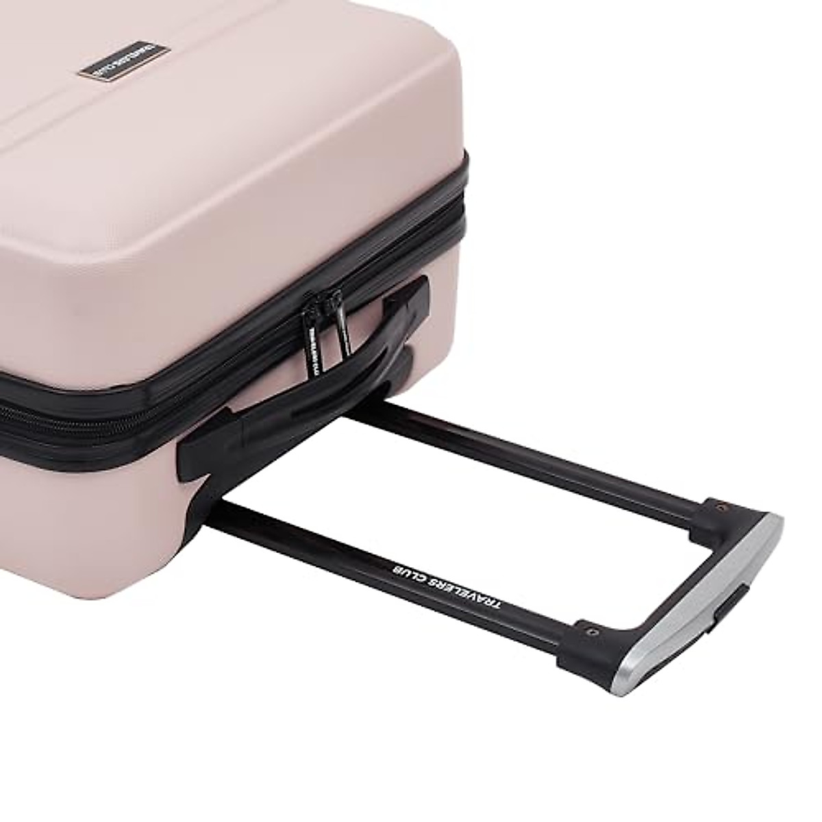 Travelers Club Skyline Spinner Luggage, Filmy, 22-Inch Carry-On