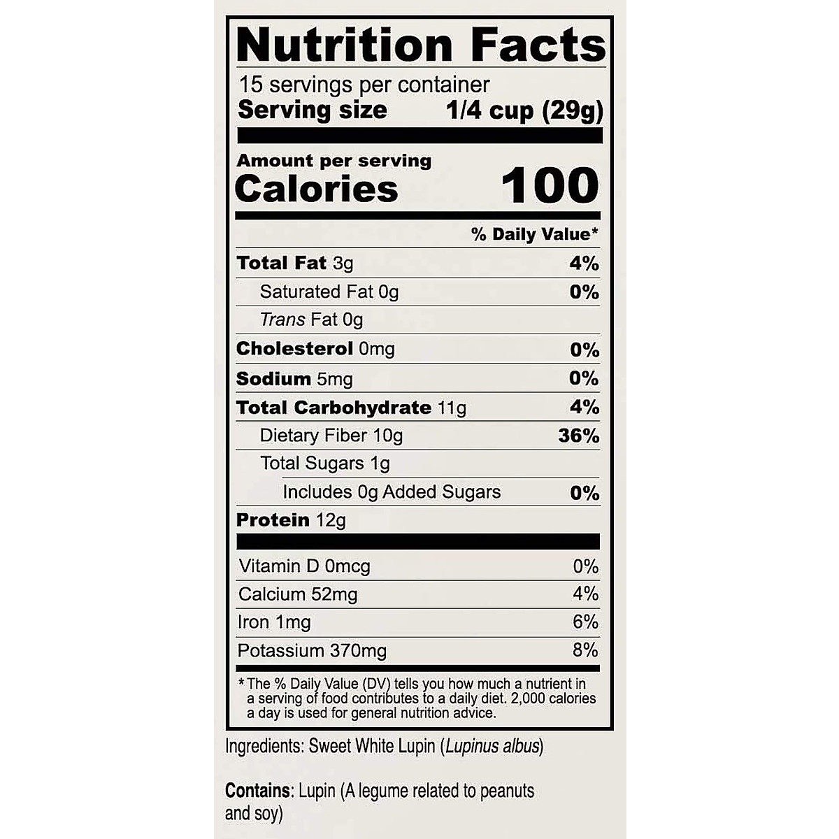 Anthony's Premium Lupin Flour, 1 Pound, Gluten Free, Non GMO, Vegan and Keto Friendly