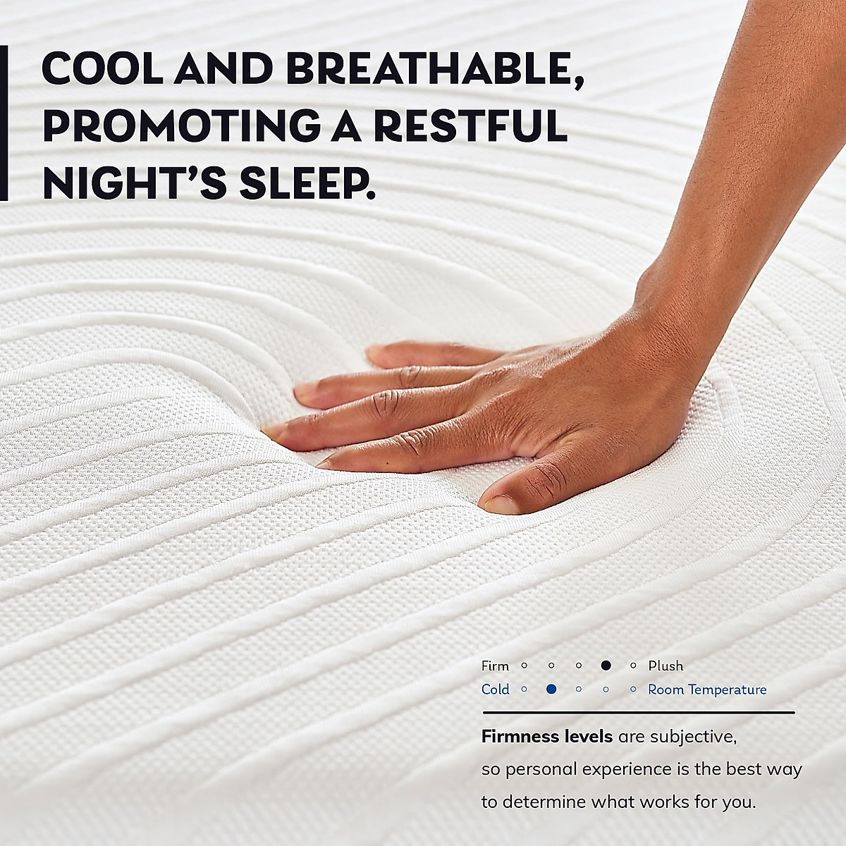 MLILY Myth Queen Memory Foam Hybrid Mattress 12.5 Inch, Gel Cooling Mattress Bed in a Box Made in USA,CertiPUR-US Certified Mattress for Back Pain Relief 60"x80"x12.5"