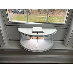 Clearview Window Bird Feeder by Paradise Birdhouses