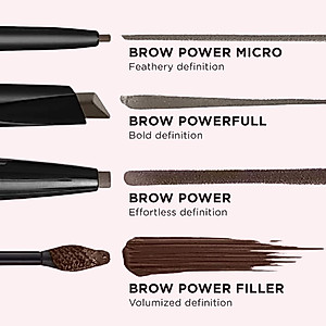 IT Cosmetics Brow Power Filler, Universal Taupe - Volumizing Tinted Fiber Brow Gel - Instantly Fills, Shapes & Sets Your Brows - Waterproof Formula Lasts Up To 16 Hours - 0.14 fl oz