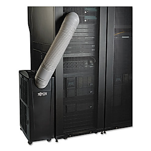 Tripp Lite Portable Air Conditioner for Server Racks and Spot Cooling, Self-Contained AC Unit, 12000 BTU (3.5kW), 120V, Gen 2 (SRCOOL12K) , Black