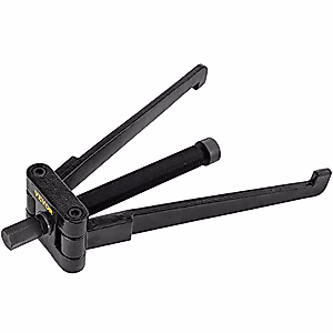 VEVOR Lower Bearing Carrier Puller, Compatible with Yamaha, Johnson, Evinrude, Honda, Mercury, Robust Steel Marine Lower Bearing Puller with Adjustable Arms, Works for Lower Carrier Bearing Removing , Black