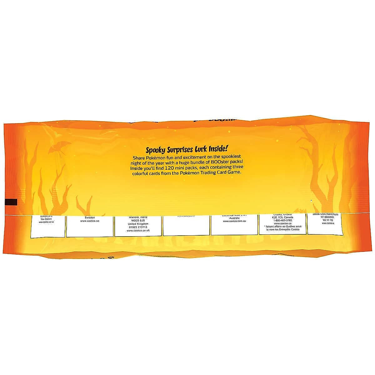 Pokemon Poktemon TGC Trick or Trade Booster Bundle for Ages 6 Years and Up - Includes 120 Mini Packs - 1 Count