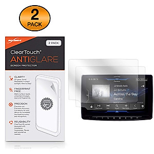 BoxWave Screen Protector Compatible with Alpine ILX-F309 - ClearTouch Anti-Glare (2-Pack), Anti-Fingerprint Matte Film Skin for Alpine ILX-F309, Alpine ILX-F309, ILX-F409, ILX-F259