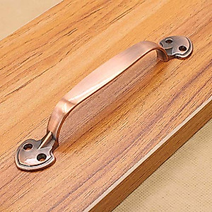 N/A Metal Drawer Handle - Handle Long Screws Antique Zinc Alloy Furniture Door Handle Personality Creative Drawer Handle