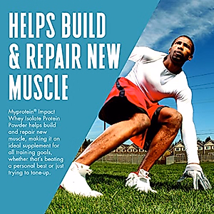 Myprotein Impact Whey Isolate Protein Powder (Strawberry, 5.5 Pound (Pack of 1))