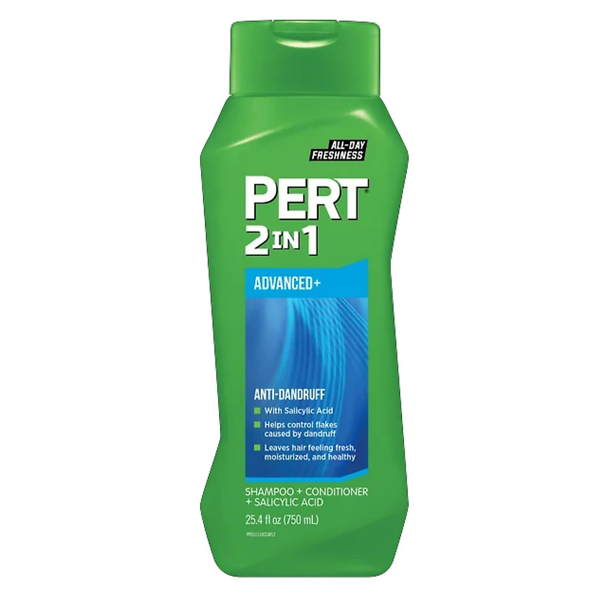 Pert Plus 2 in 1 Shampoo + Conditioner Dandruff Control 25.40 oz (Pack of 5)