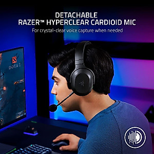 Razer Barracuda X - Wireless Multi-Platform Gaming and Mobile Headset (Wireless USB-C Multi-Platform Connectivity, 250g Ergonomic Design, 40 mm Drivers, 20 Hours Battery Life) Black