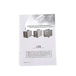 Water Cooler TBVECHI WRC-300A Miller Cooler TIG Welder Welder Torch Water Cooling Machine 10L Capacity Tank Wearability Single Phase 370W Pump for Welding Devices