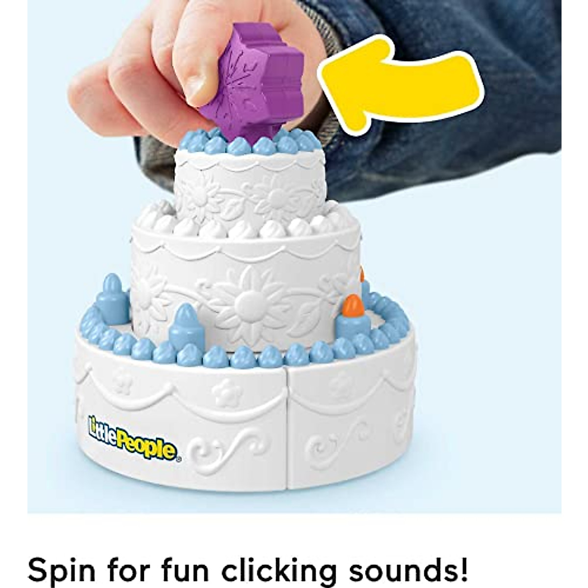 Disney Frozen Toddler Toy Little People Elsa & Olaf's Party 12-Piece Playset with Character Figures for Ages 18+ Months