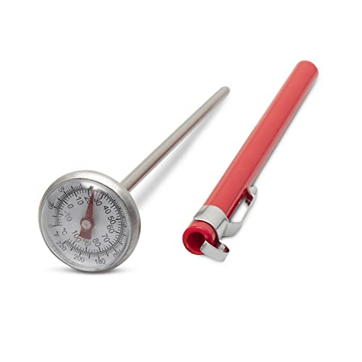 Veristic Accents Heavy Duty Double Beer Can Chicken Roasting Tray - Holds 2 Large Birds - Large Handles - Beer Can Chicken Holder for Grill and Smoker - Complete with Portable Meat Thermometer