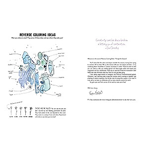 The Reverse Coloring Book™: Through the Seasons: The Book Has the Colors, You Make the Lines