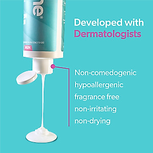 Albolene Micellar Milk Face Cleanser, Micellar Water Alternative, Makeup Remover and Cleansing Balm with Hyaluronic Acid, 10 fl oz, Packaging May Vary