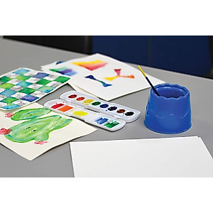 UCreate Watercolor Paper, White, Package, 140 lb., 9" x 12", 50 Sheets