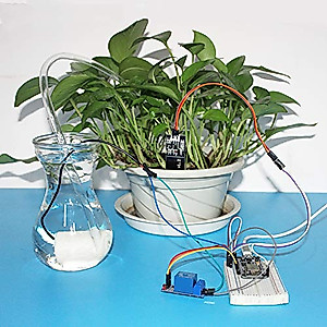 WayinTop 3pcs Mini Water Pump DC 3V 5V Micro Submersible Motor Pump + 3M Clear Vinyl Tubing Flexible PVC Tubing for Fish Tank Fountain Aquarium Garden Plant Flower