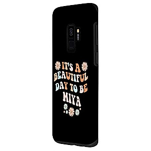 Galaxy S9 MIYA Personalized Name Beautiful Day MIYA Birthday Case