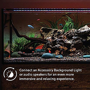 CURRENT USA Satellite Freshwater LED Plus Full Spectrum RGB+W Light for Aquariums 72'' with Wireless 24 Hour Remote Control