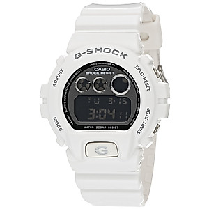 Casio G-Shock DW6900NB-7 Chronograph Digital Men's Watch (White)