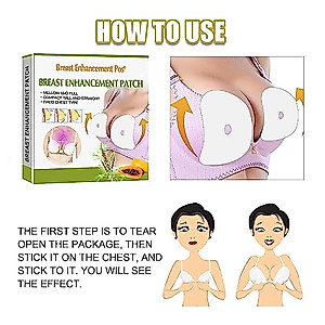 doedeer 2023 New Breast Enhancement Patch,DYCECO Breast Enhancement Patch,Breast Enhancement Mask,Breast Enhancement Upright Lifter Enlarger Patch (5pcs)