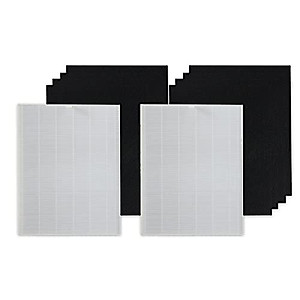 PUREBURG C545 Replacement True HEPA Filter Set Compatible with WINIX PlasmaWave P150 and B151, C545 Air Purifiers, Part Number Filter C / 113050, Filter S / 1712-0096-00,H13 Activated carbon