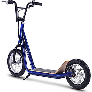 MotoTec Groove 36v 350w Big Wheel Lithium Electric Scooter Blue (Groove-350)