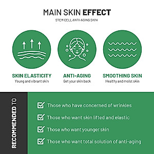 BRÜUN SC - Control Stem Cell Serum Ampoule - Micro Needling Korean Serum Booster for Face and Body to Use with and without Derma Pen Microneedling Skin Care Serum 1.18 fl.oz