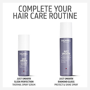 Goldwell StyleSign Just Smooth Sleek Perfection Thermal Spray Serum, 3.3 Fl Oz